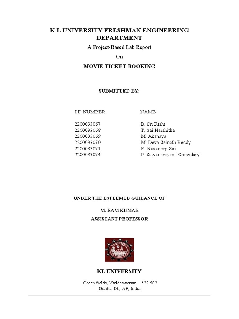 MovieTicketBooking Java 1 | PDF | Movie Theater | Databases