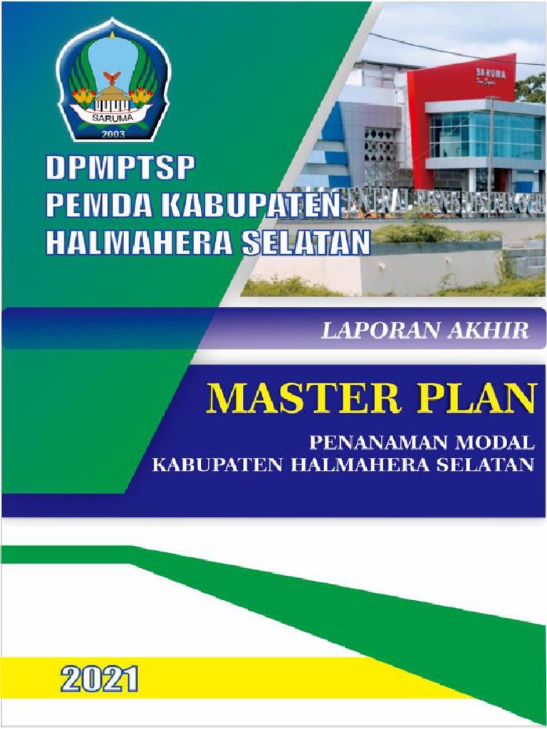 Penyusunan Dokumen Master Plan Investasi Halsel | PDF