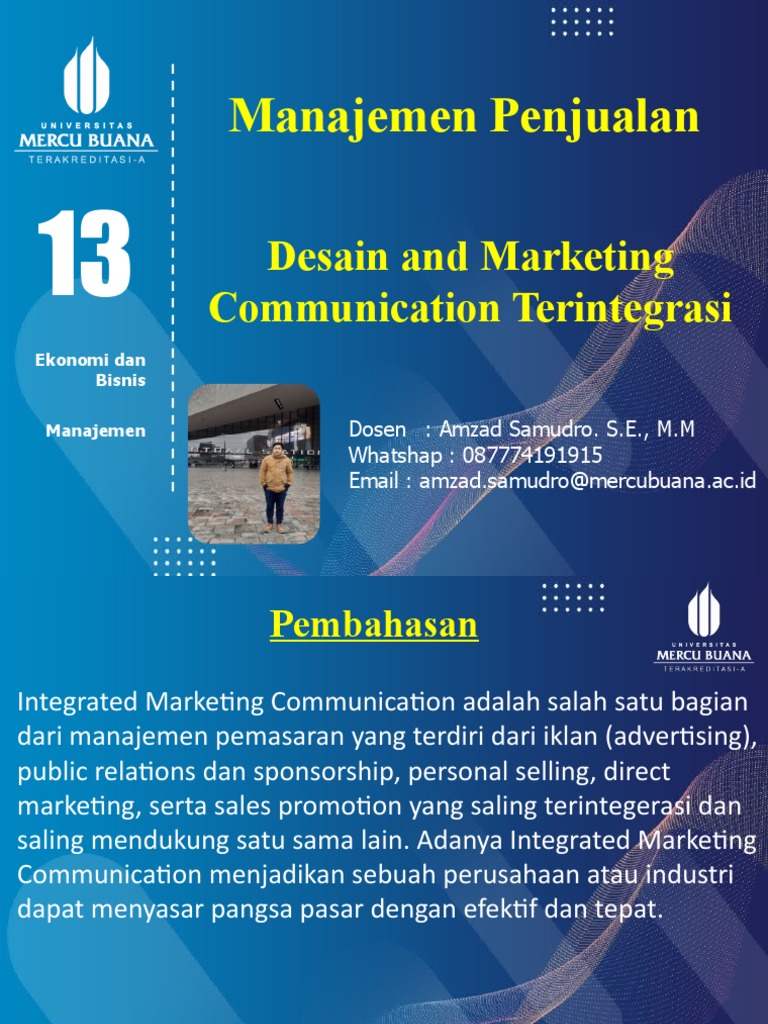 13 Manajemen Penjualan | PDF