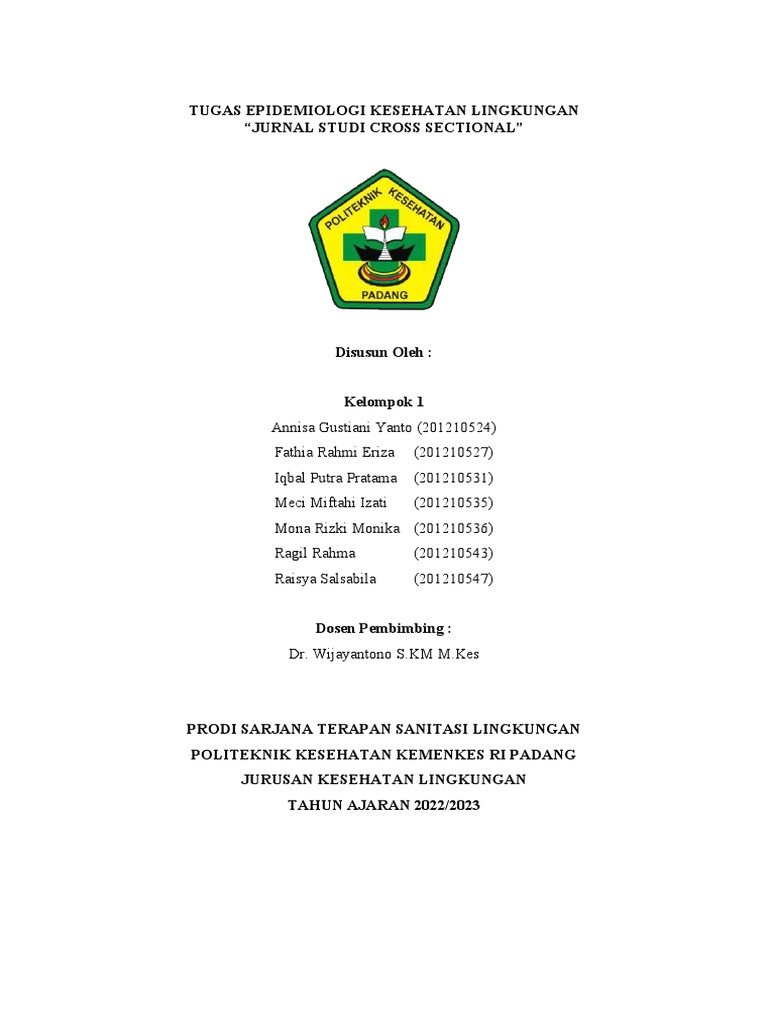 Tugas Epid KL Kel.1-1 | PDF