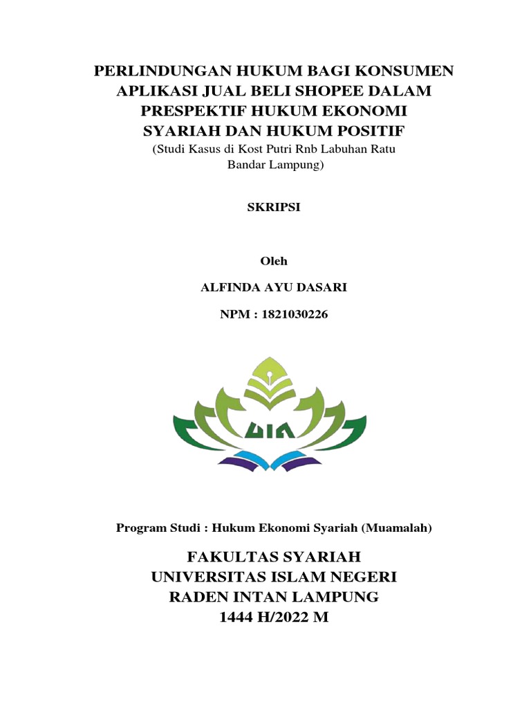 Cover Bab 1 Bab 2 Dapus | PDF