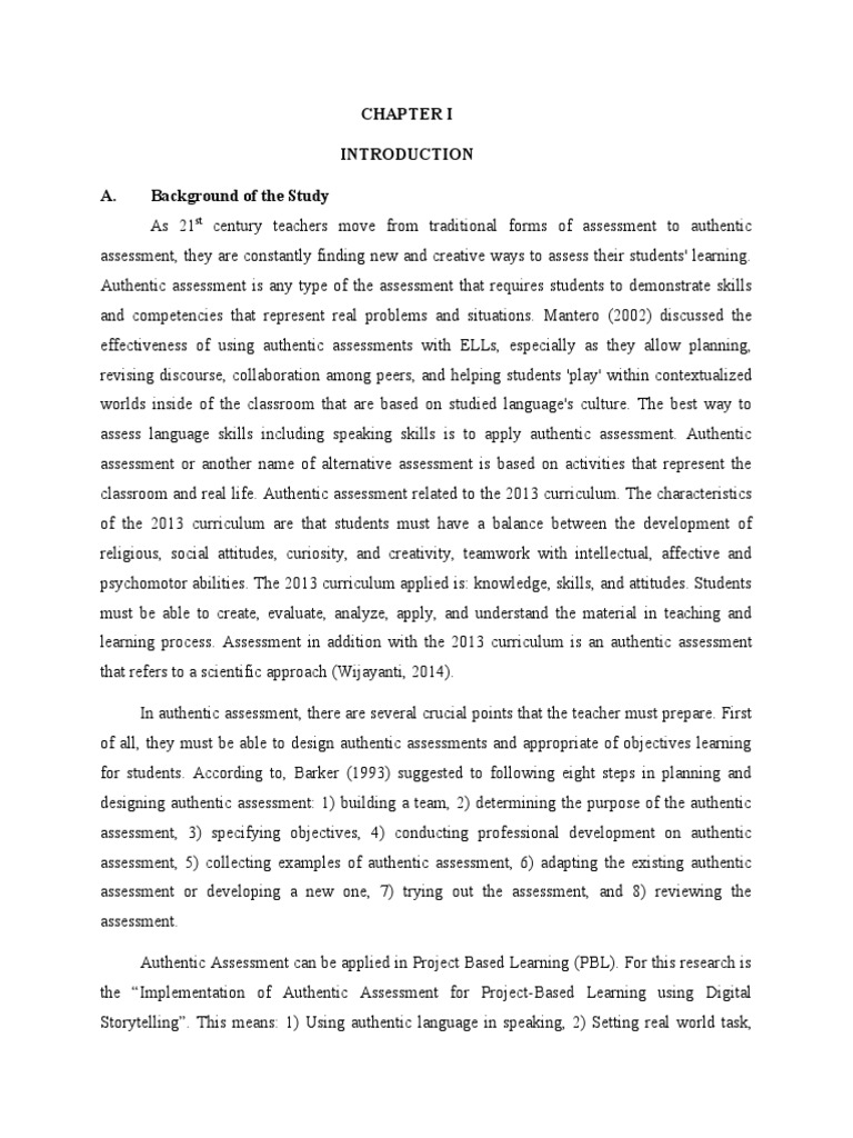 Chapter 1 - Natasya | Download Free PDF | Project Based Learning ...