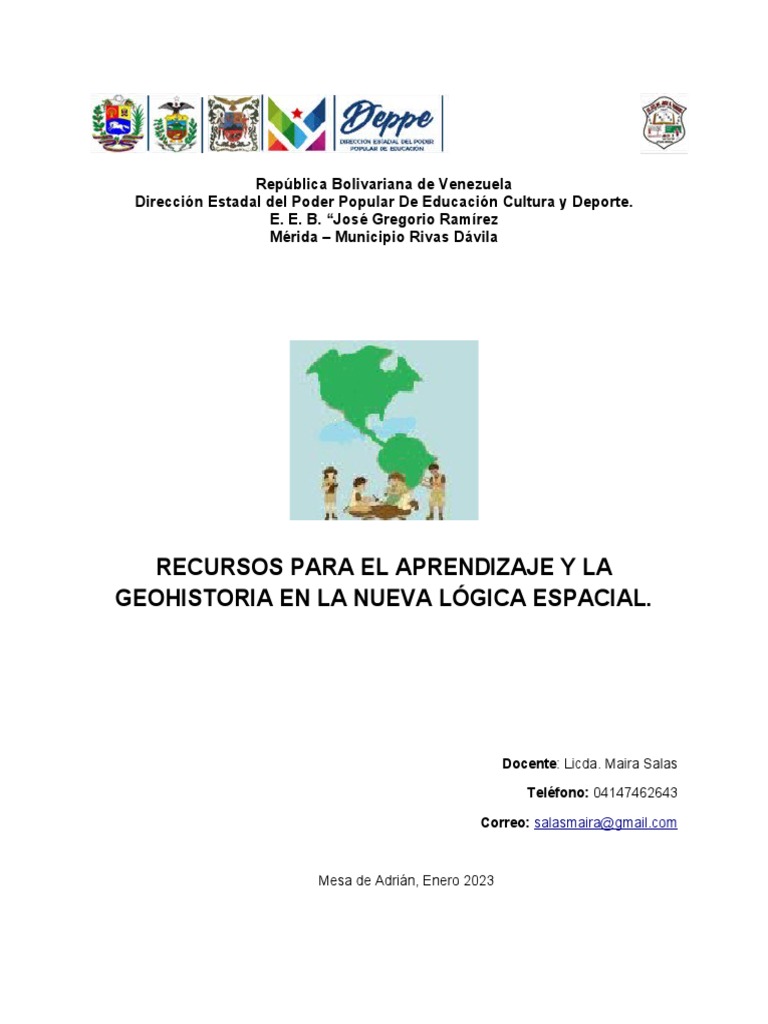 Geohistoria | PDF | Enseñando | Aprendizaje