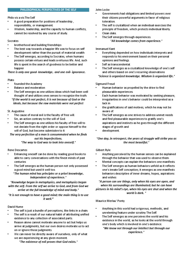 Prelim Topic | PDF | Self | Knowledge Prelim Topic | PDF | Self | Knowledge