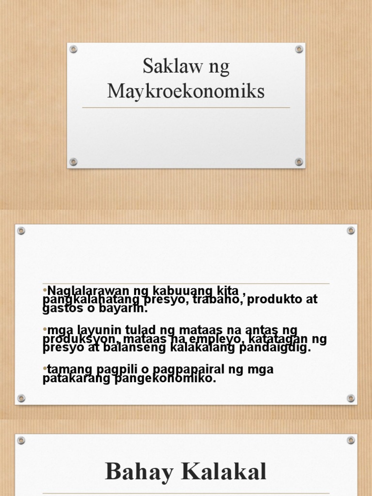 Bahay Kalakal | PDF