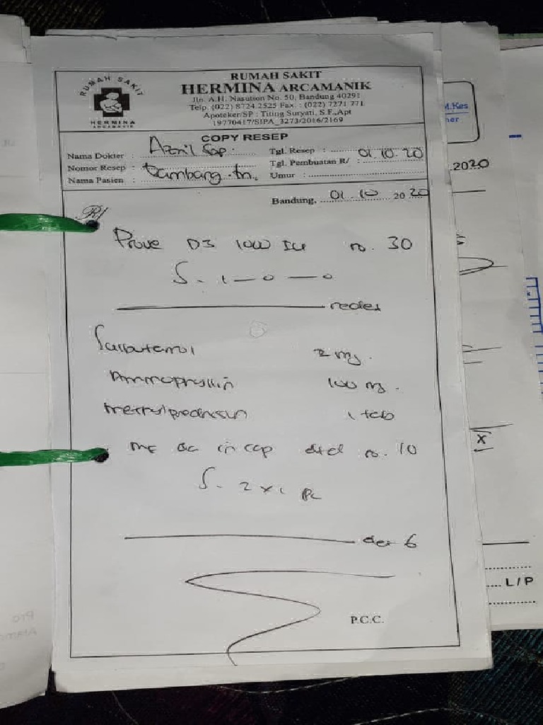 Resep 10 Kapsul | PDF