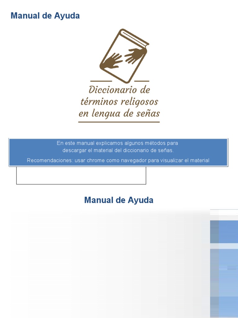 Manual de Ayuda | PDF