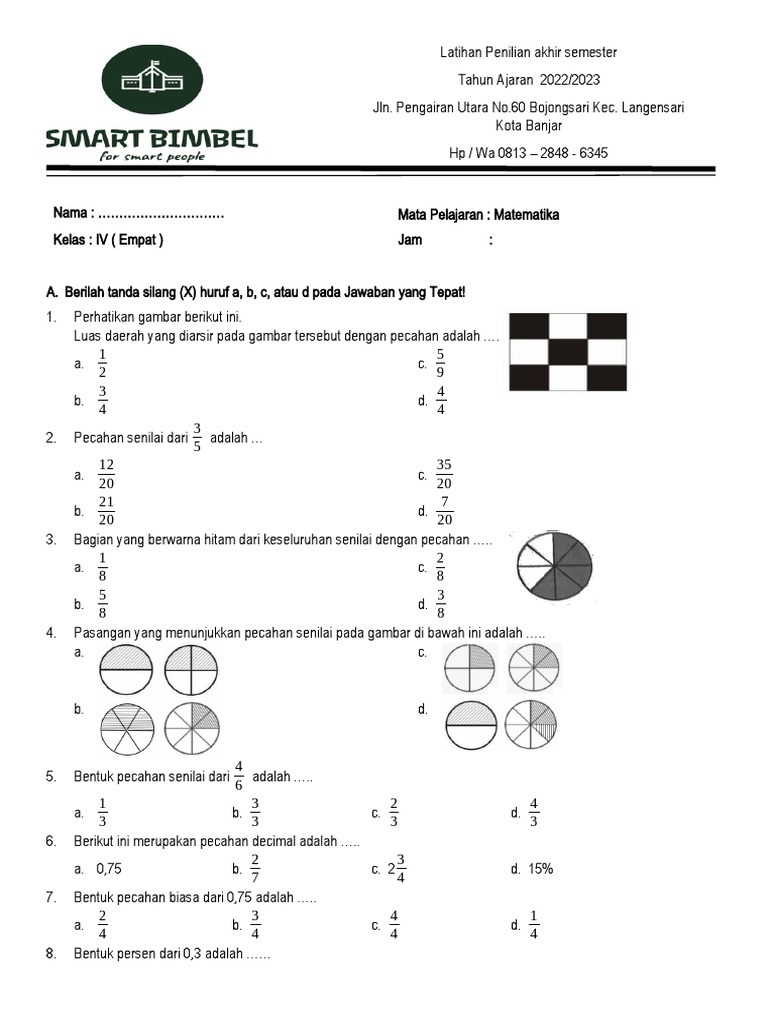 Matematika Kelas 4 | PDF