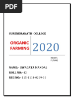 Organic Farming Project Report 2024-25 | PDF | Organic Farming ...