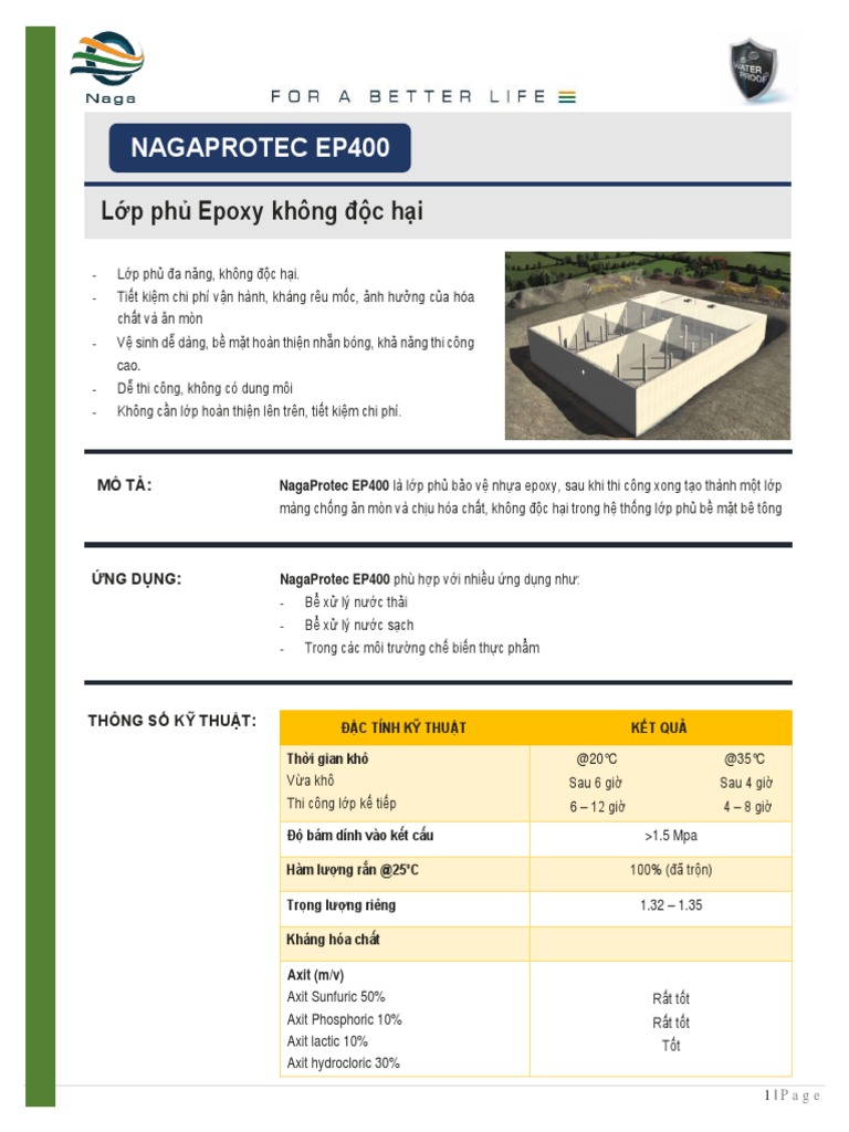 TDS Nagaprotec EP400 VI | PDF