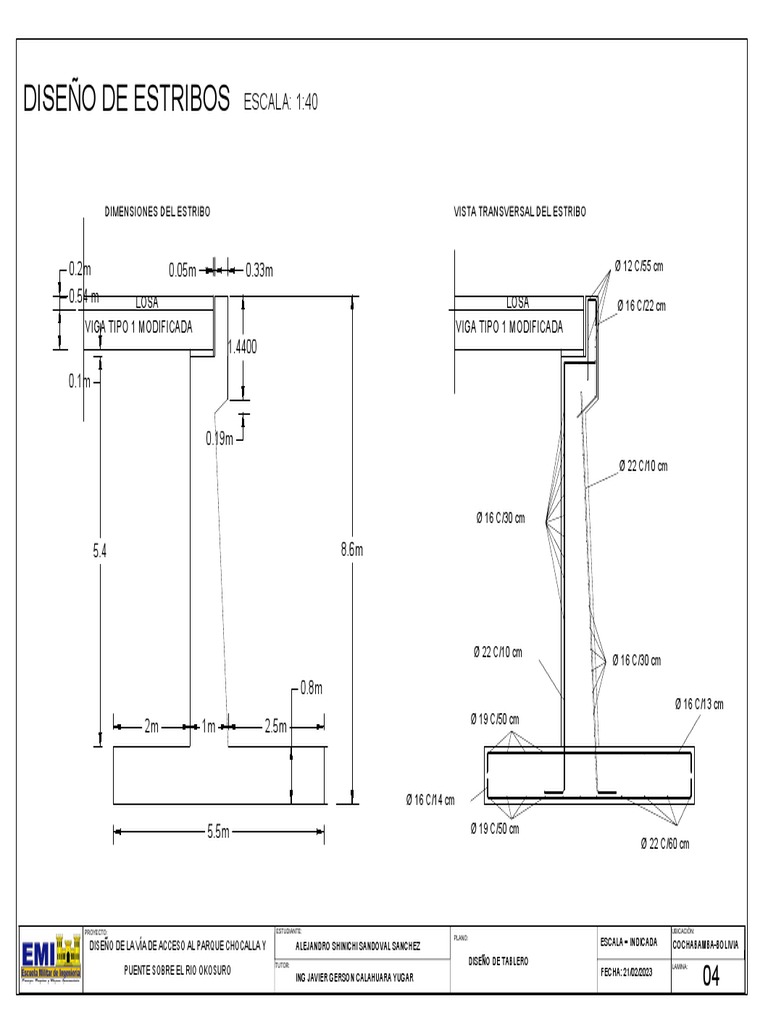 S Diseño Estribos 2 | PDF