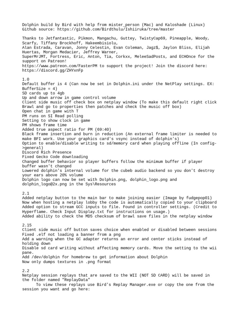 Changelog | PDF | Wii | Operating System Families