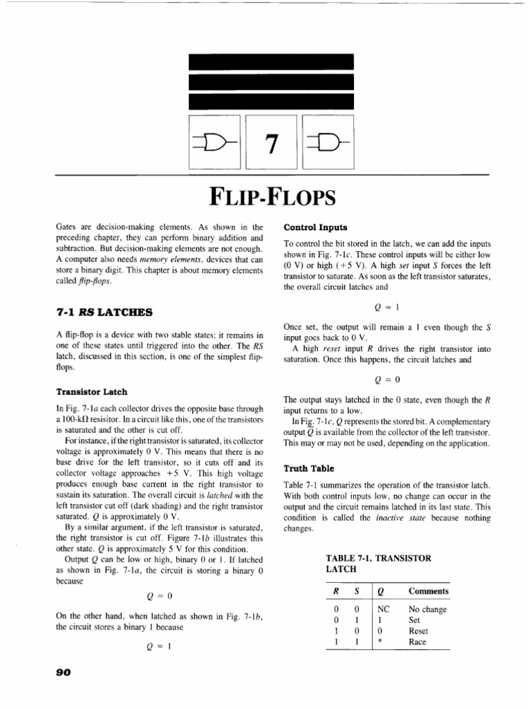 Flip Flops | PDF