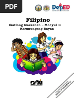 Fil7 - Q1 - Mod2.1 - Sanhi at Bunga | PDF