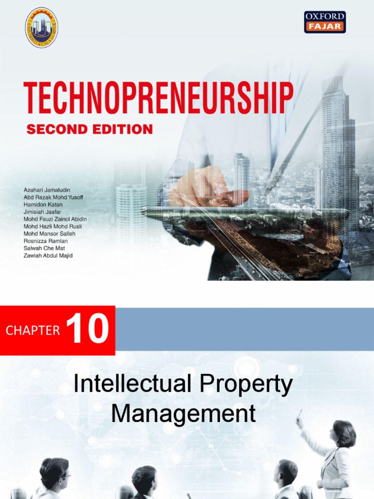 UniKL Technopreneurship CHP 10 - Intellectual Property Management | PDF | Intellectual Property ...