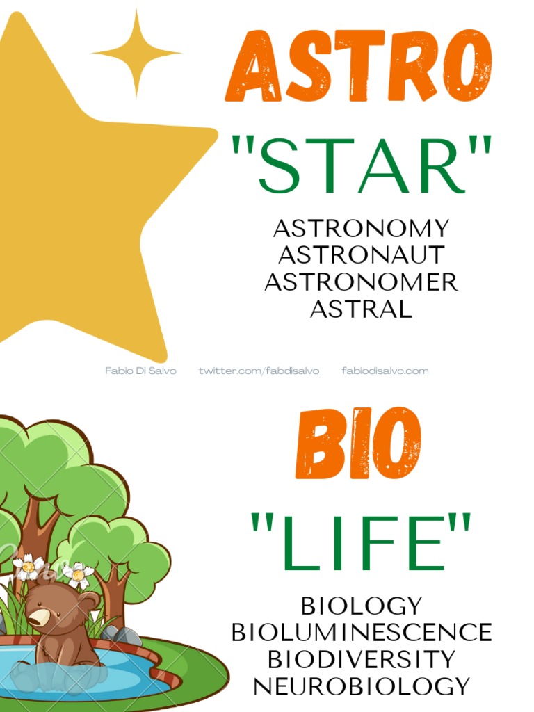 Science Root Words v1 | PDF | Physical Sciences | Nature