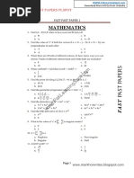 NUST NET Past Paper 2 | PDF