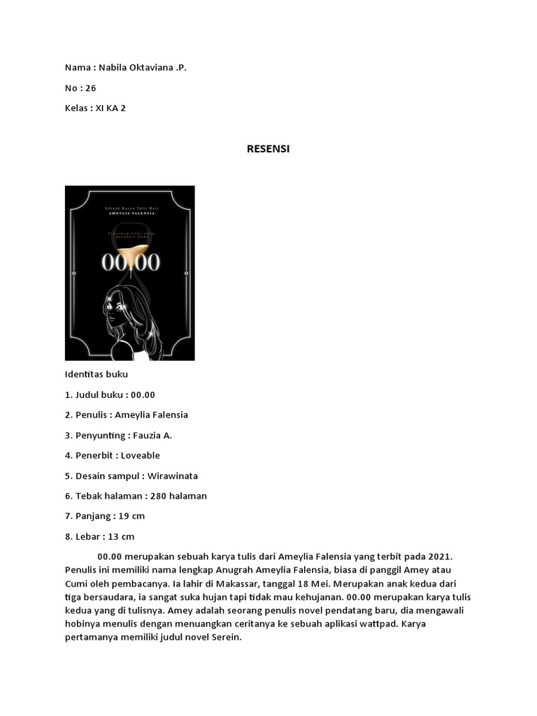 Resensi | PDF | Fiksi Misteri, Thriller, & Kejahatan | Fiksi Umum