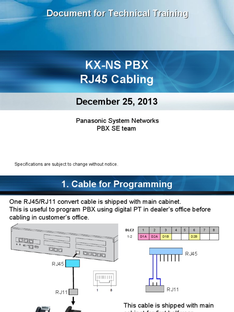 Panasonic KX-NS500 | PDF