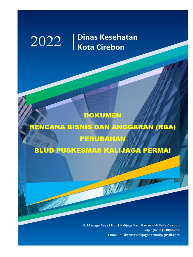 RBA Puskesmas Kalijaga Permai 2022 | PDF