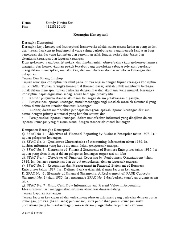 Quiz Ke 4 Teori Akuntansi | PDF