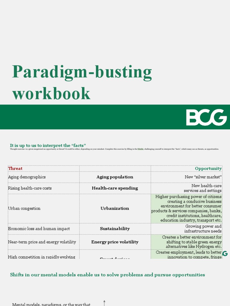 Paradigm-Busting Workbook | PDF | Dvd | Video On Demand
