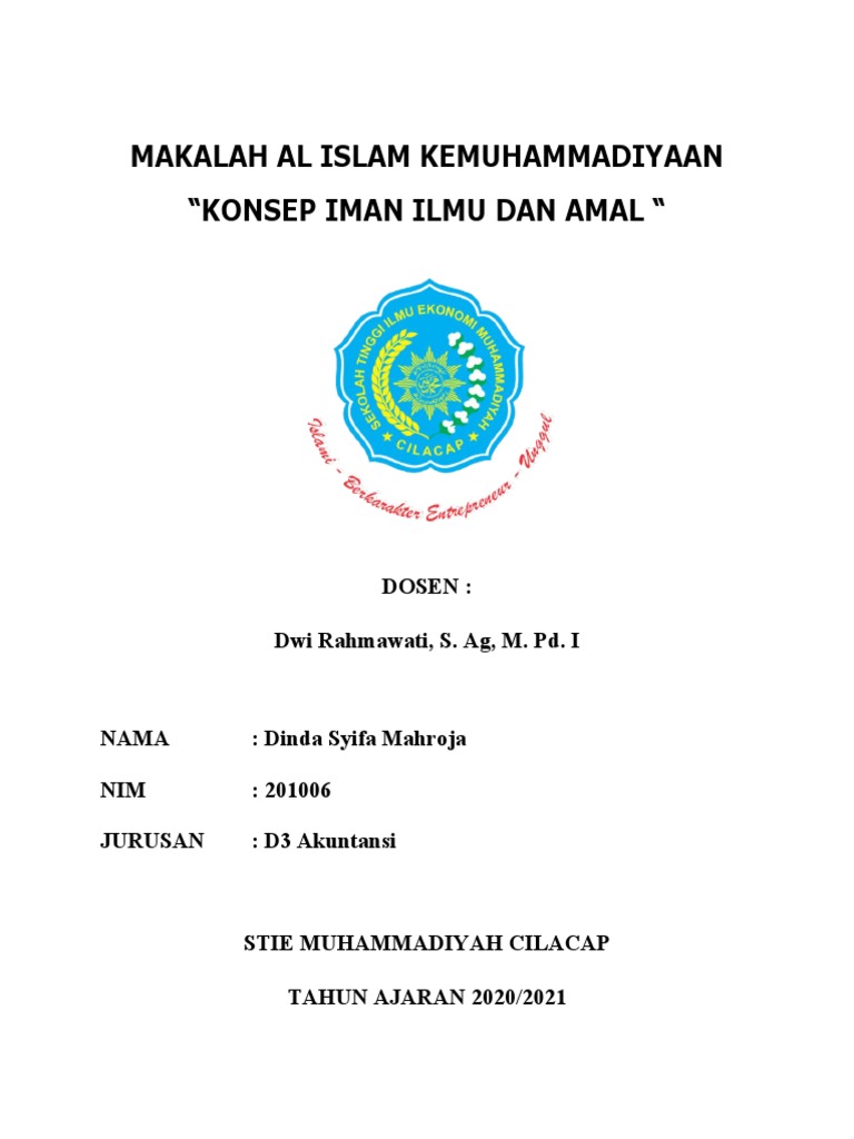 Konsep Iman, Ilmu, dan Amal dalam Islam | PDF