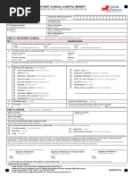 Opd Claim Form | PDF | Medical Prescription | Health Care