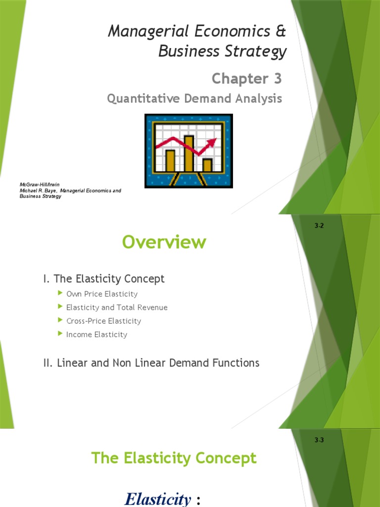 Chapter 3 Quantitative Demand Analysis | PDF | Price Elasticity Of Demand | Elasticity (Economics)
