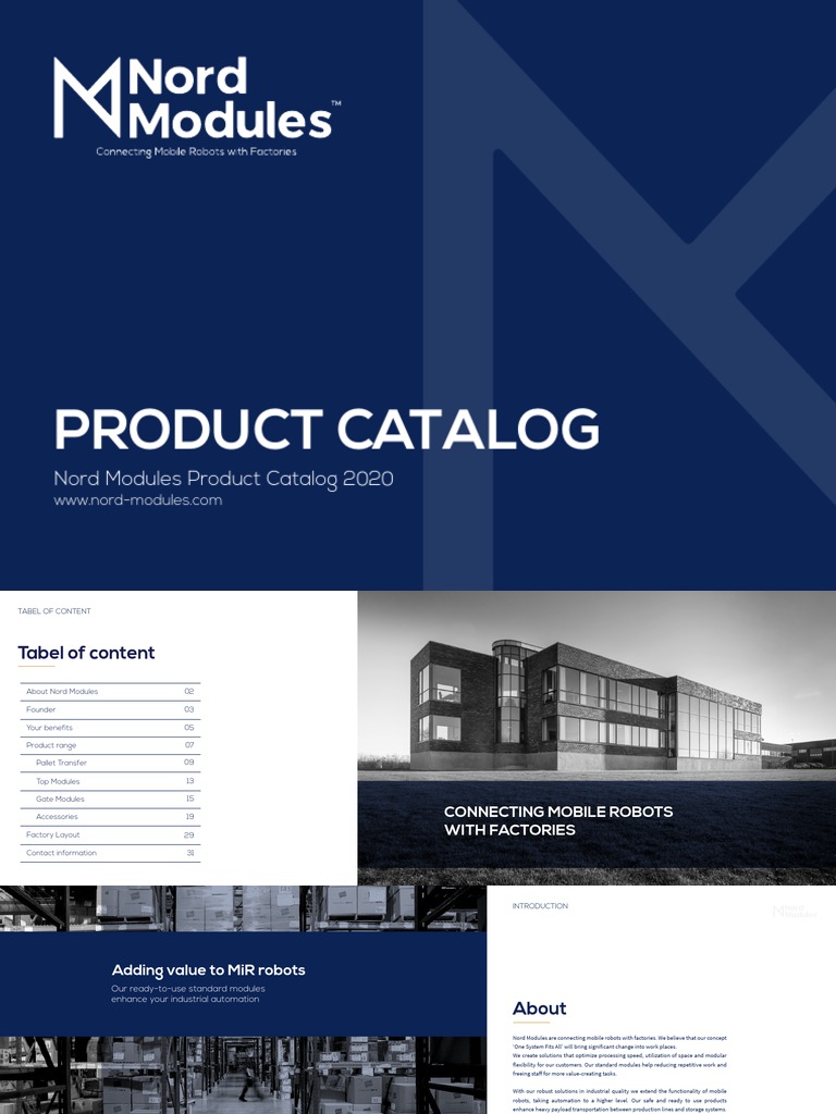 Product Catalog - 2020 Mir | PDF | Automation | Robot