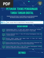 Petunjuk Teknis Penggunaan Aplikasi Besign Desktop | PDF