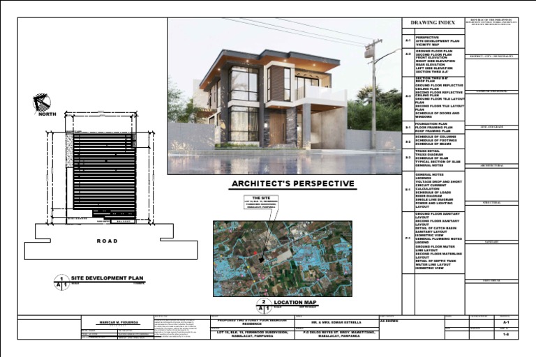 Architect'S Perspective: Drawing Index | PDF | Culture Of Queensland ...