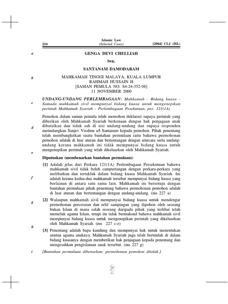 NUR AISYAH SUK ABDULLAH Lwn. HARJEET SINGH | PDF