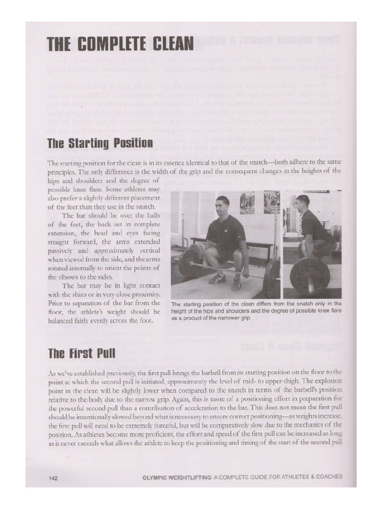 Olympic Weightlifting - A Complete Guide For Athletes & Coaches ...
