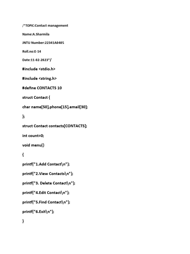 Sharmi Docs | Download Free PDF | Computer Engineering | Computer ...