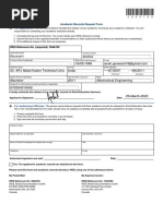 Request For Academic Records Authorization | PDF | Mail | Written ...