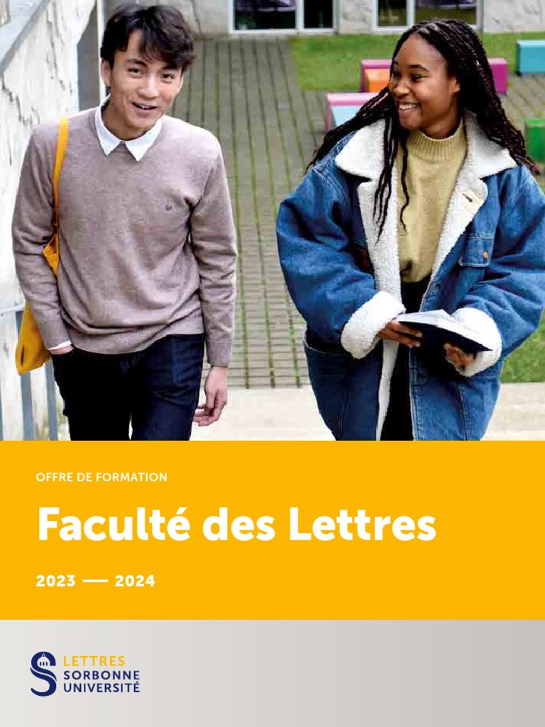 Brochure Offre de Formation 2023-2024 | PDF | Master (diplôme ou grade universitaire) | Doctorat