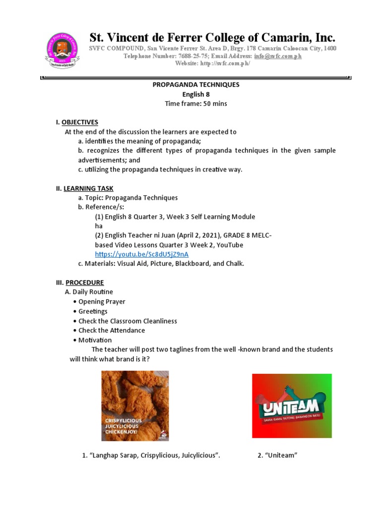 PROPAGANDA | PDF | Propaganda | Advertising