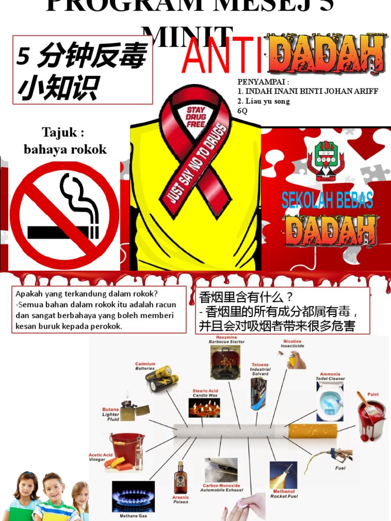 MESEJ 5 MINIT ANTI DADAH PART 2 | PDF