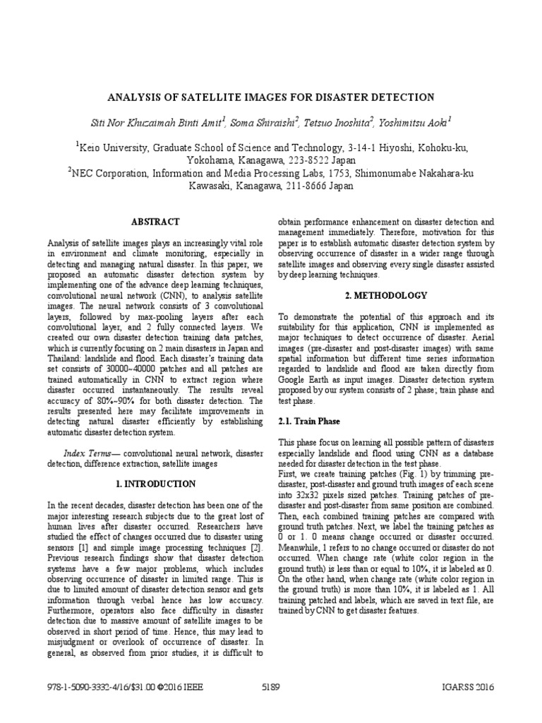 Siti Nor Khuzaimah Binti Amit, Soma Shiraishi, Tetsuo Inoshita, Yoshimitsu Aoki | PDF | Accuracy ...