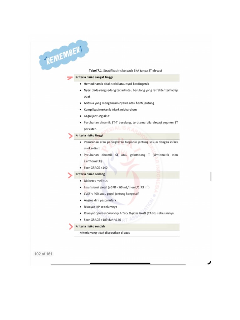 Stratifikasi Resiko Ska Nstemi | PDF