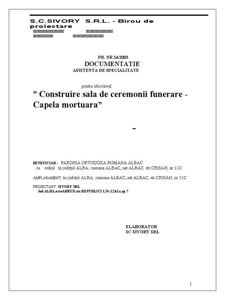 Notificare DSP | PDF