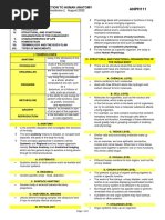 Unit 1 ANAPHY Printable Notes | PDF | Epithelium | Skin