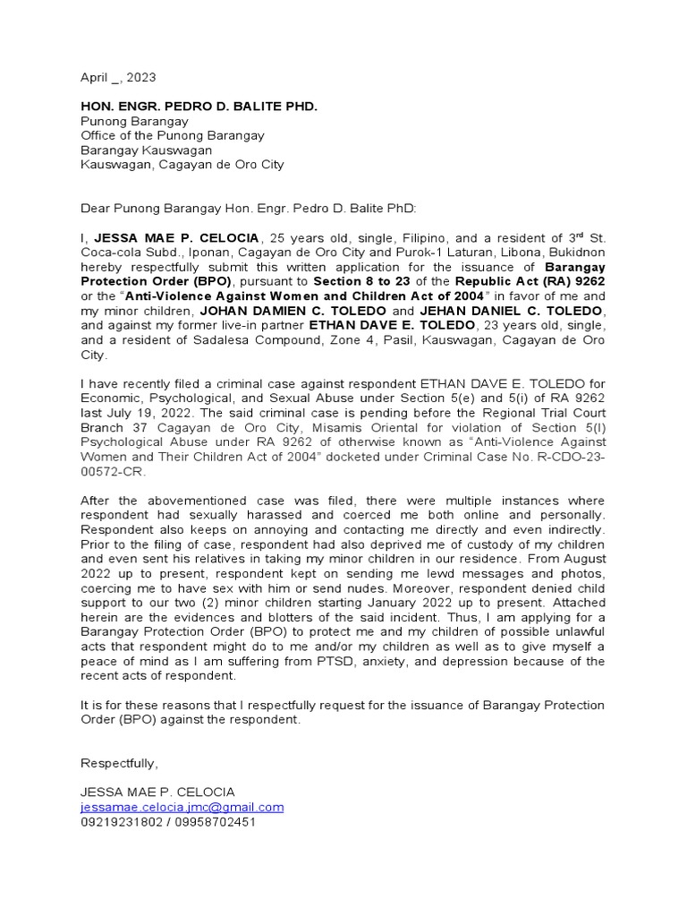 Complaint Affidavit Belle Pdf Justice Crime And Violence