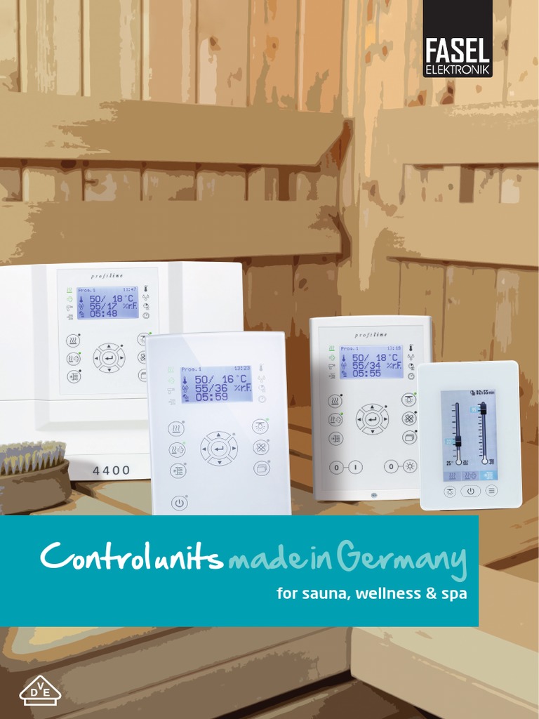 Fasel Control Units for Saunas & Wellness | PDF | Computing