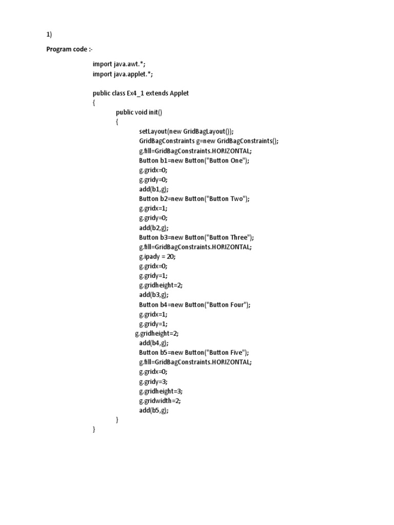 Experiment No. 4 | PDF | Object Oriented Programming | Computer Science Experiment No. 4 | PDF | Object Oriented Programming | Computer Science