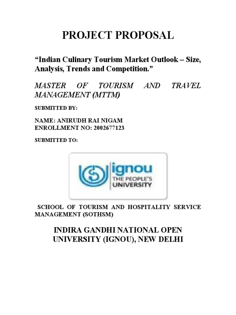 Project Proposal | Download Free PDF | Tourism