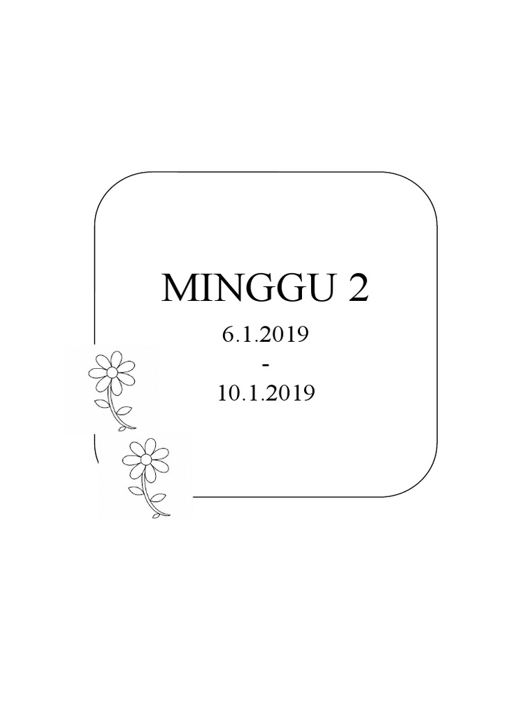 Divider Mingguan | PDF