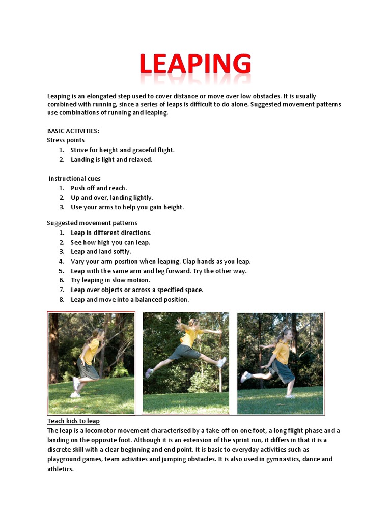 Leaping | PDF