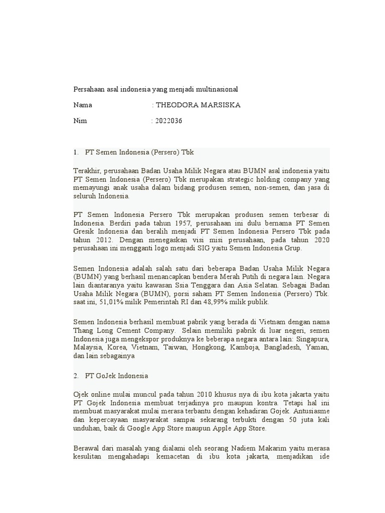 Tugas Makul Keuangan Internasional | PDF